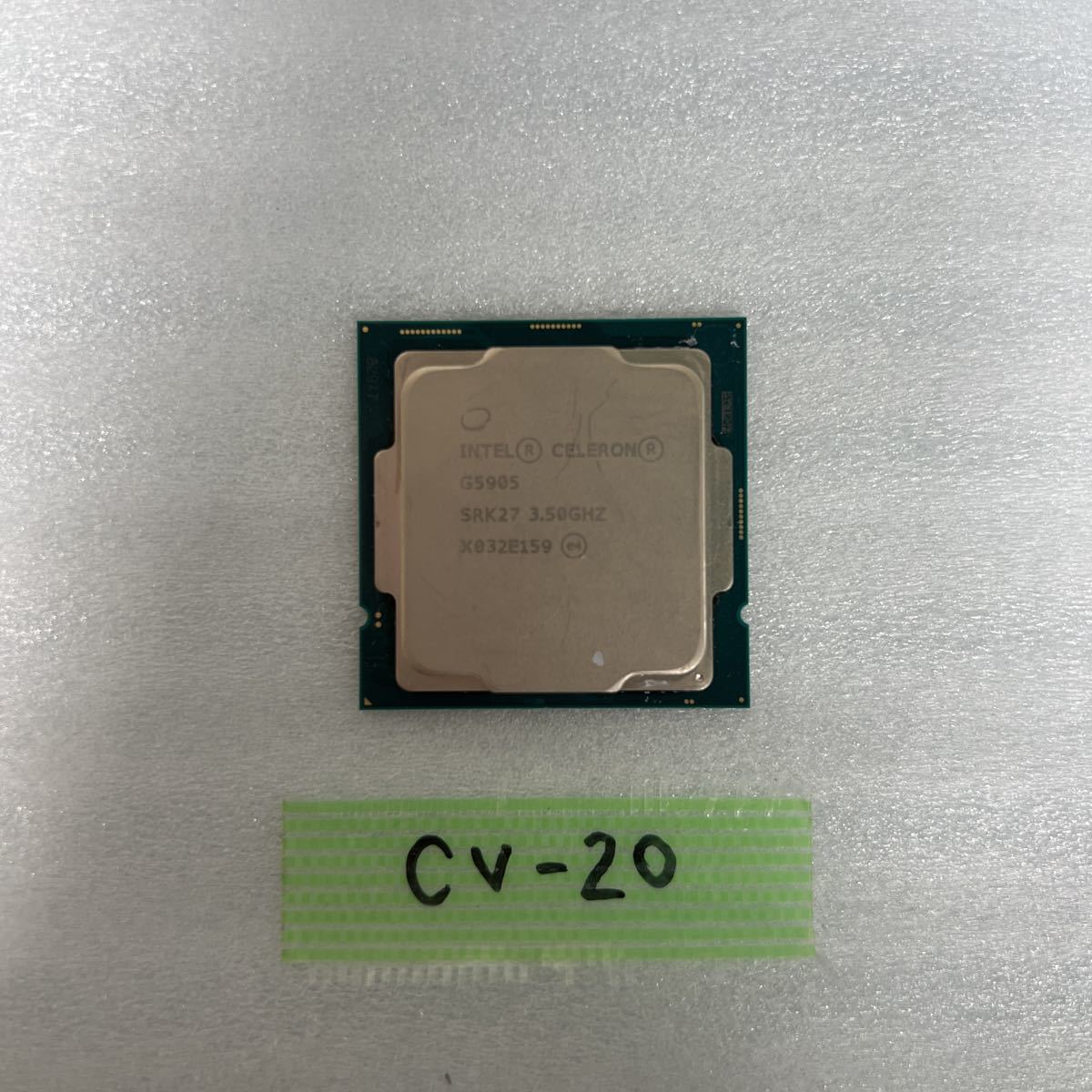 CV-20 激安 CPU Intel Celeron G5905 3.50GHz SRK27 同梱可能(Celeron)｜売買された ...