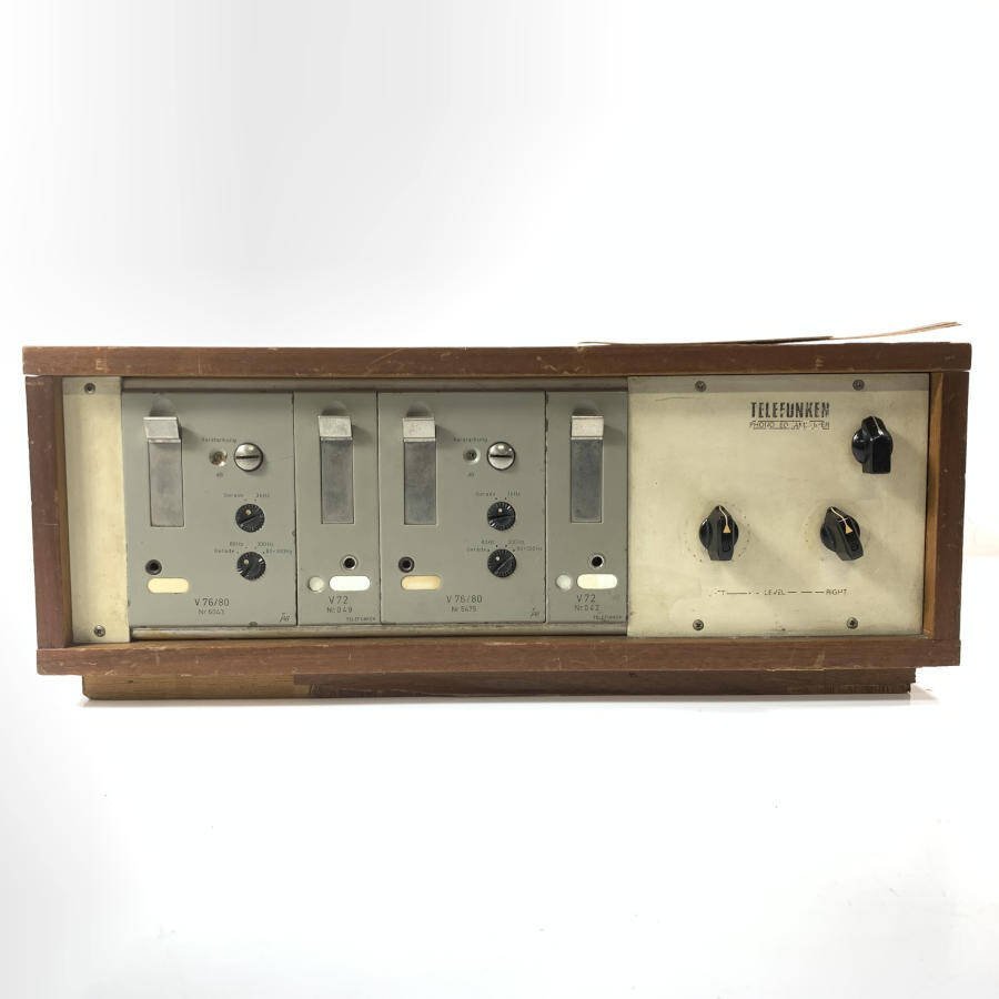 TELEFUNKEN テレフンケン V76/80 V72 プリアンプ マイクプリアンプ サイズ≒W515 H202 D340 mm 重量:23.45kg 委託品 TB(一般)｜売買された ...