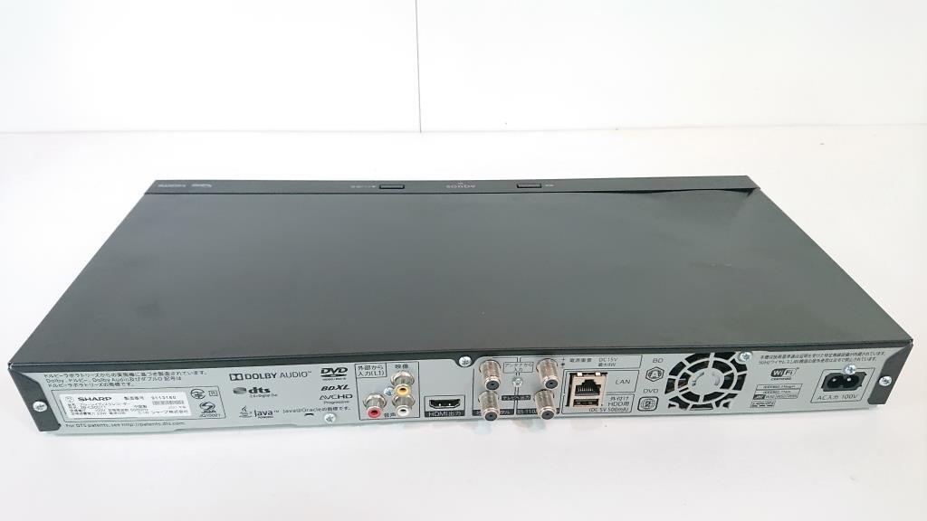 E100 SHARP シャープ ブルーレイ BRレコーダー 2B-C20DT1 通電のみ確認済み ジャンク品扱い(シャープ)｜売買されたオークション情報、yahooの商品情報をアーカイブ公開 ...