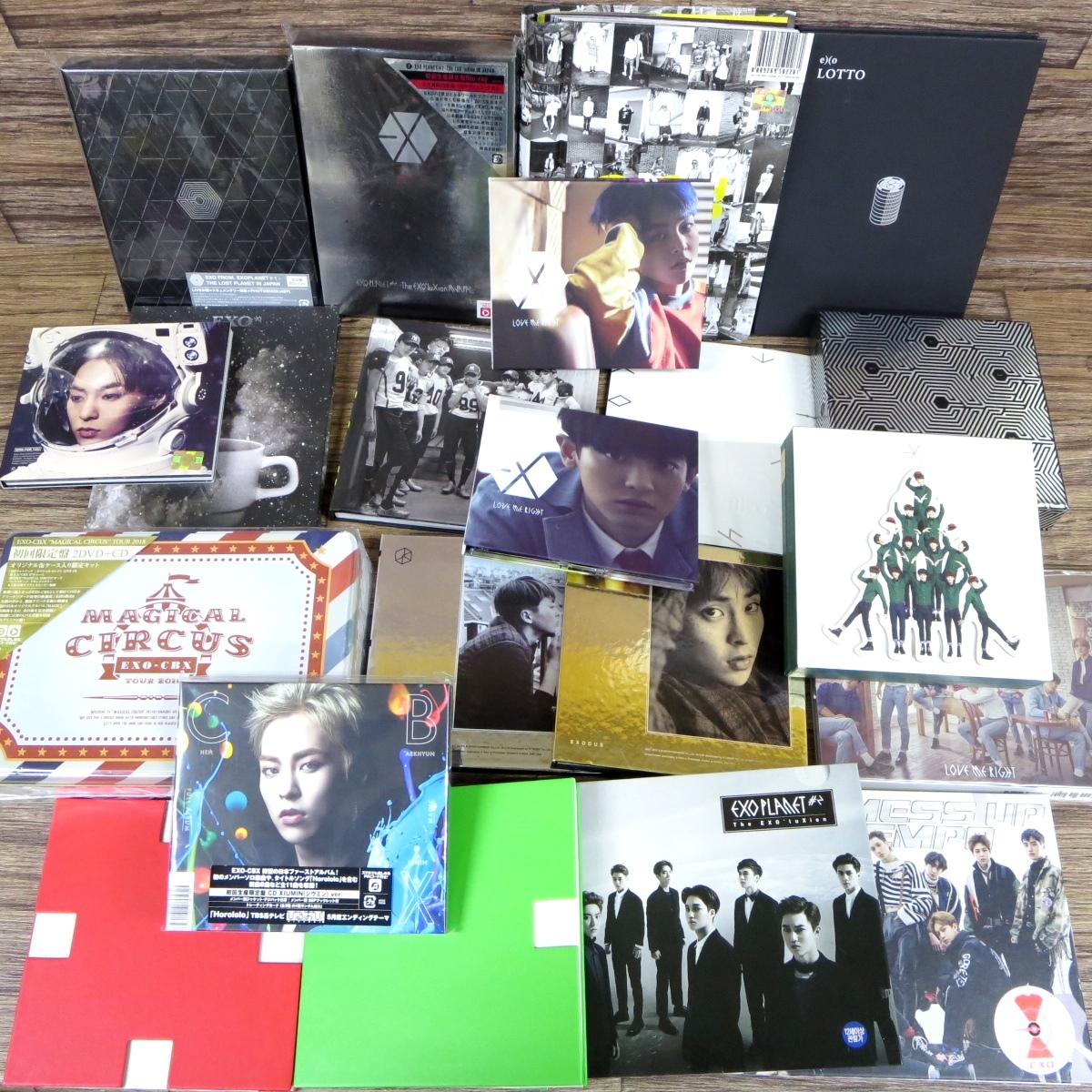☆EXO CD DVD Blu-rayセット/EXO-CBX MAGICAL CIRCUS/PLANET #2 THE EXO'LUXION ...