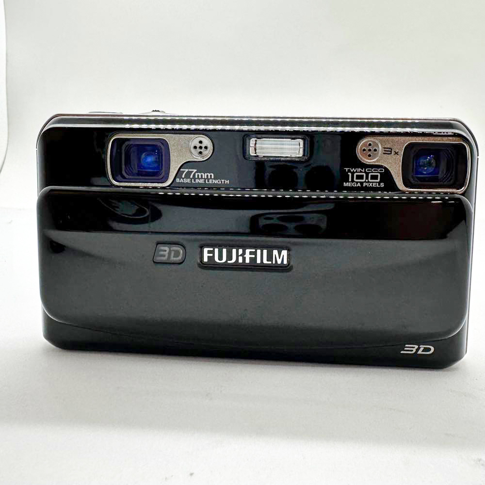 FUJIFILM 富士フィルム 3Dカメラ FinePix REAL 3D W1 ブラック(富士フイルム)｜売買されたオークション情報 ...