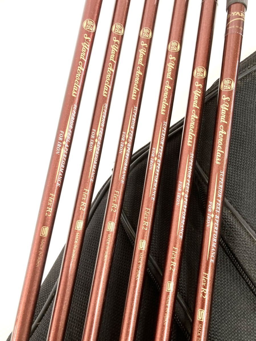 高級 S-YARD エスヤード ACROCLASS アクロクラス アイアン #5〜#9 SW 6本セットFLEX R2(S-YARD)｜売買されたオークション情報、yahooの商品情報を ...