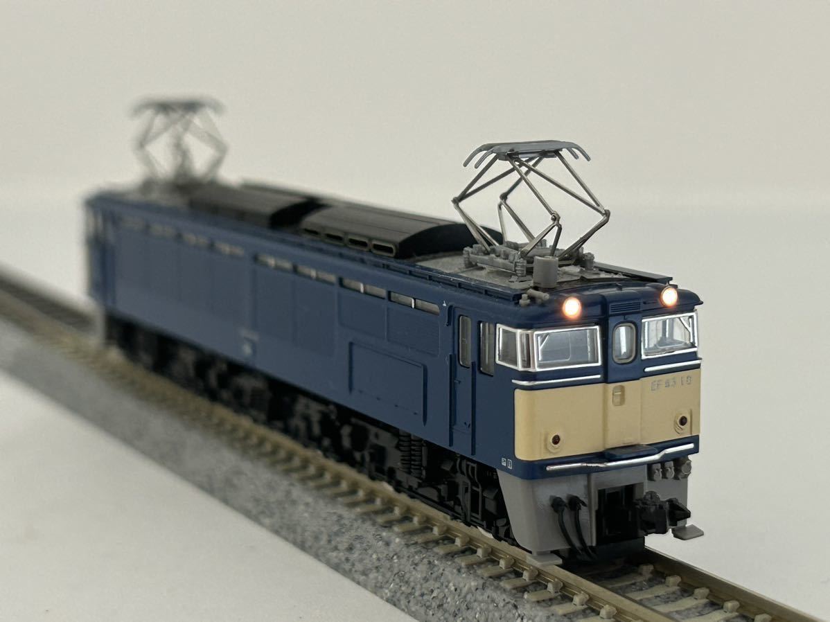 TOMIX 92123 碓氷峠 JR EF63形 電気機関車 青色 セット ばらし EF63-10 ライト点灯確認 T車(電気機関車)｜売買さ ...