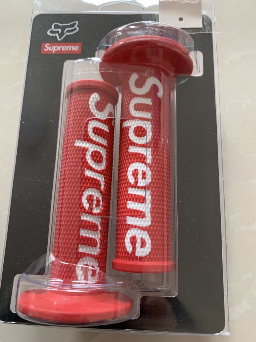 国内正規 Supreme FOX RACING MOTO HAND GRIP RED ハンドグリップ フォックス シュプリーム 伝票付(その他 ...