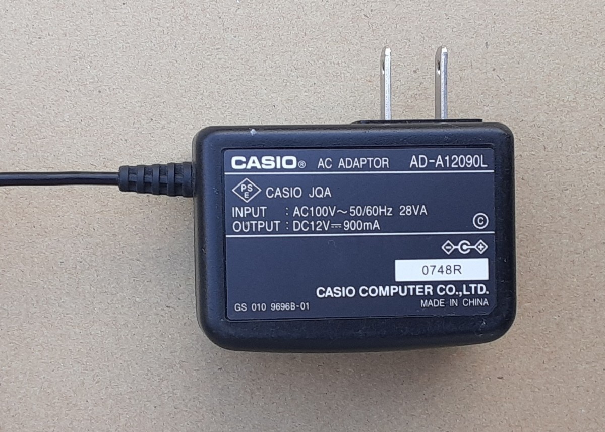 CASIO ACアダプター AD-A12090L カシオ 純正 ACアダプタ ネームランド(変圧器、アダプター)｜売買されたオークション情報 ...