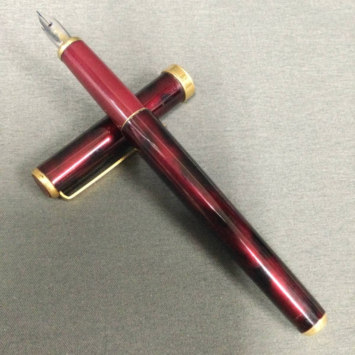050420 232820 PLATINUM プラチナ 万年筆 BelAge ベラージュ ペン先 P 細 べっ甲柄ボルドー(プラチナ)｜売買さ ...