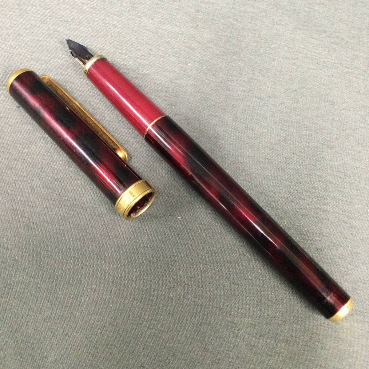 050420 232820 PLATINUM プラチナ 万年筆 BelAge ベラージュ ペン先 P 細 べっ甲柄ボルドー(プラチナ)｜売買さ ...