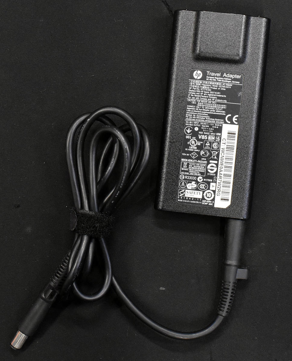 HP 純正 Travel Adapter HSTNN-DA14 19.5V 3.33A 65W USB搭載 ENVY dv6-7200 ...