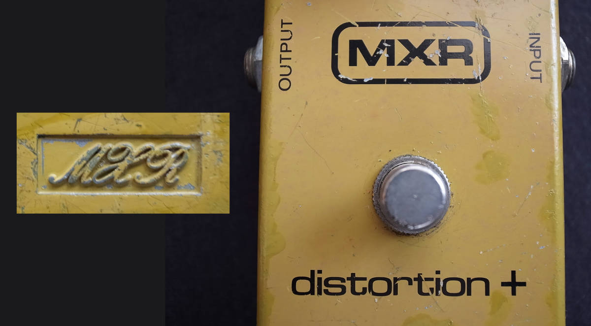 1978年 distortion＋ MXR ディストーションプラス ブロックロゴ スクリプトバック ビンテージ Dyna Comp Phase 45 90 100(ディストーション)｜売買され ...