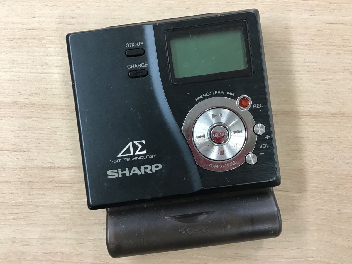 SHARP MD-DR77 シャープ ポータブルMDプレーヤー ジャンク品 7958JW(録音、再生)｜売買されたオークション情報、yahoo ...