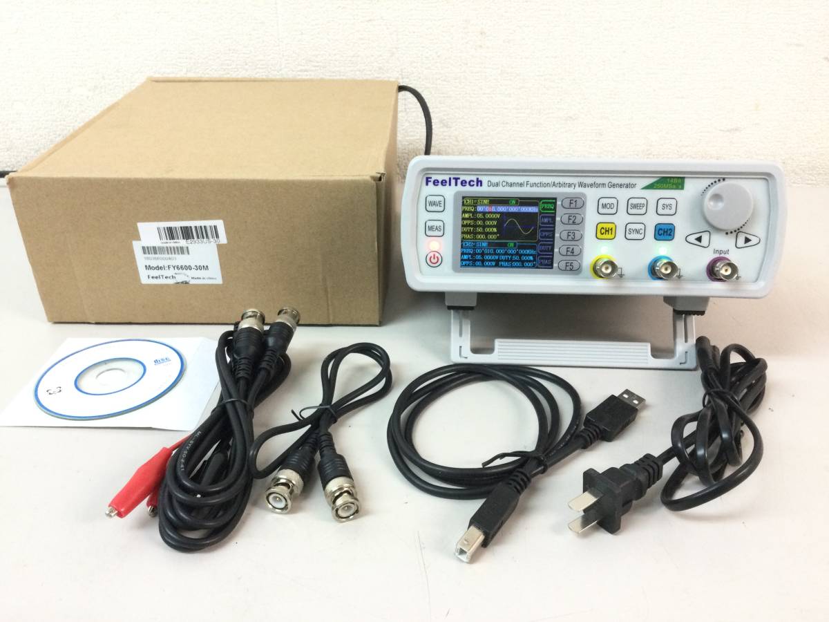 FeelTech ファンクションジェネレータ 信号発生器 FY6600-30M(アマチュア無線)｜売買されたオークション情報、yahooの商品 ...