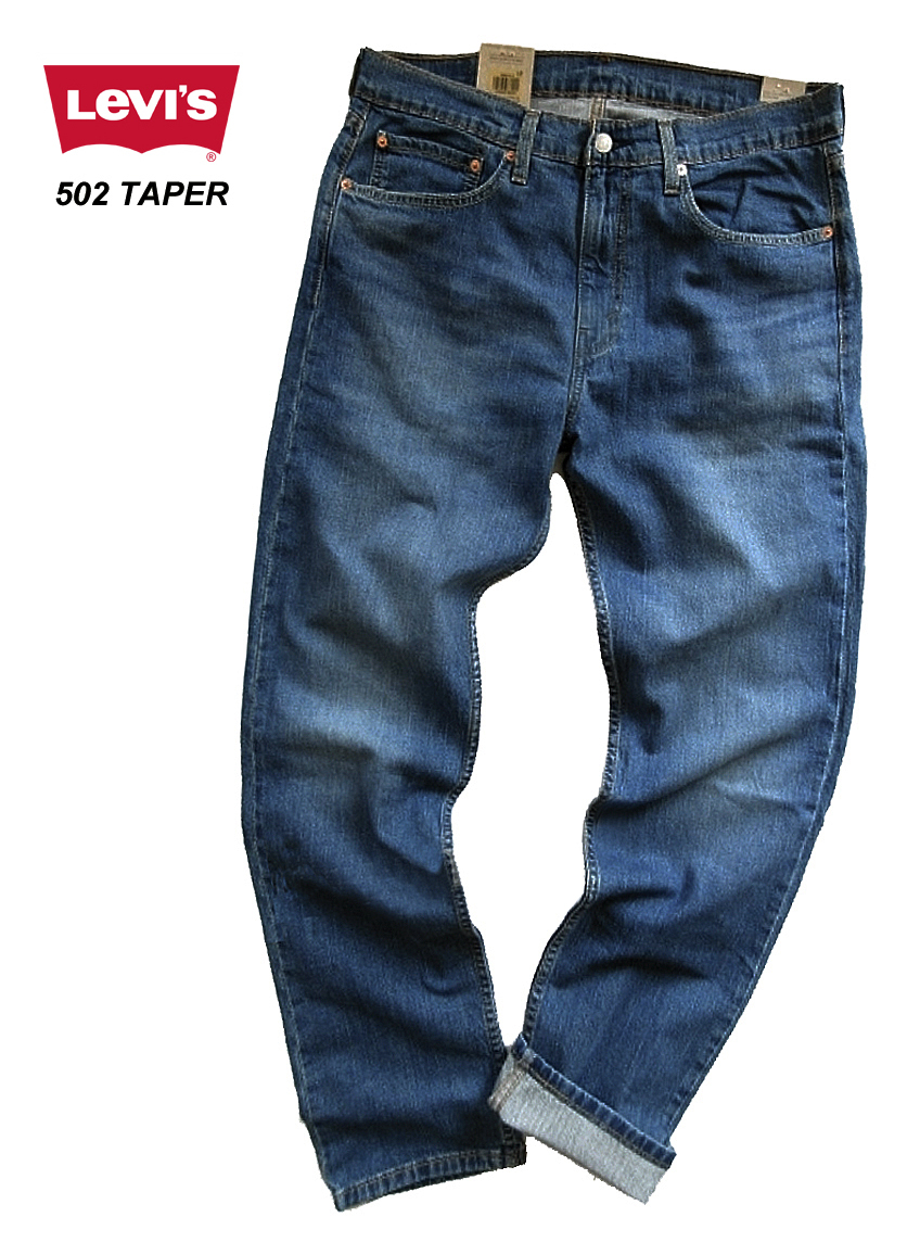 /少量入荷 LEVI'Sリーバイス/502テーパーTAPERストレッチ加工デニムレギュラータイト/295071229/34 在庫限り(W34 ...