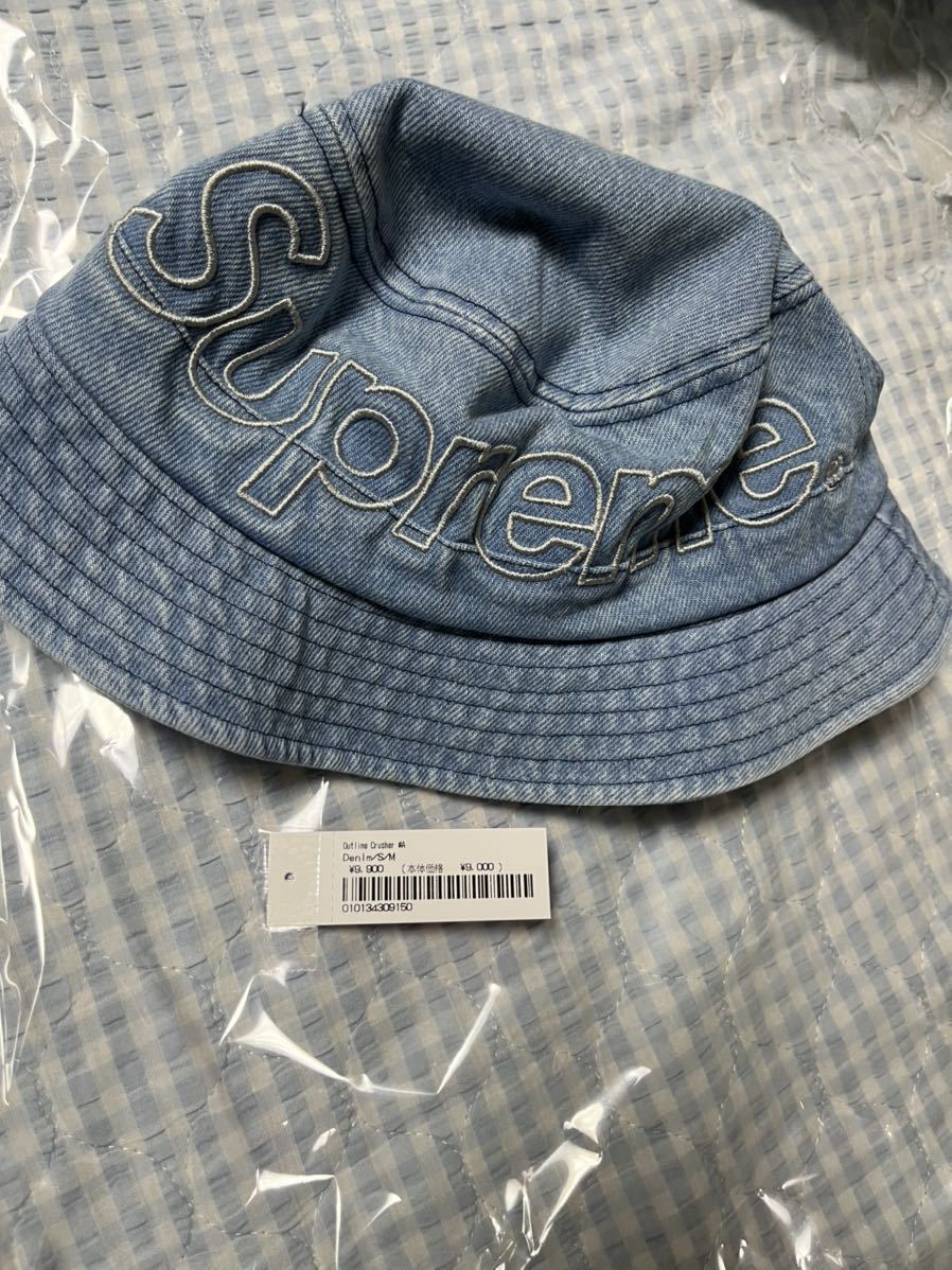 Supreme Outline Crusher Denim S/M シュプリーム ハット デニム(帽子)｜売買されたオークション情報 ...
