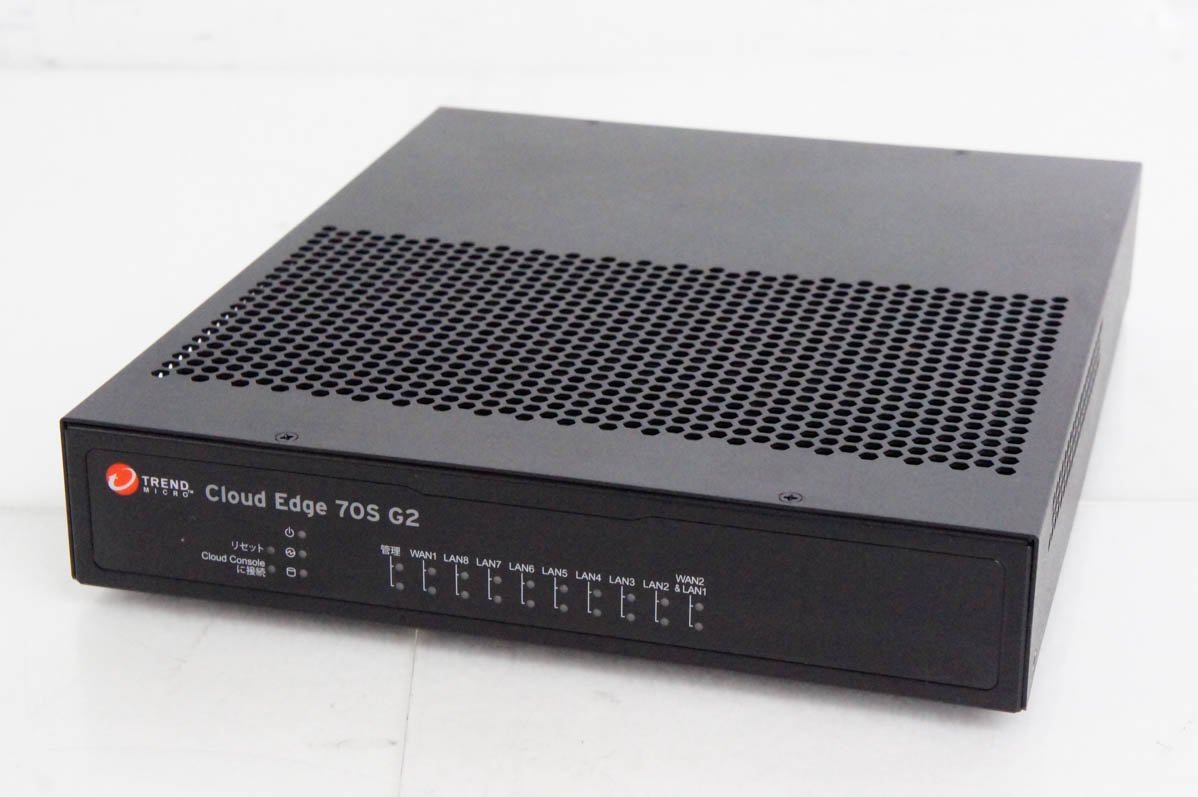 TREND MICRO トレンドマイクロ Cloud Edge 70S G2 CE70S G2(ルーター)｜売買されたオークション情報、yahooの商品情報をアーカイブ公開 - オークファン ...