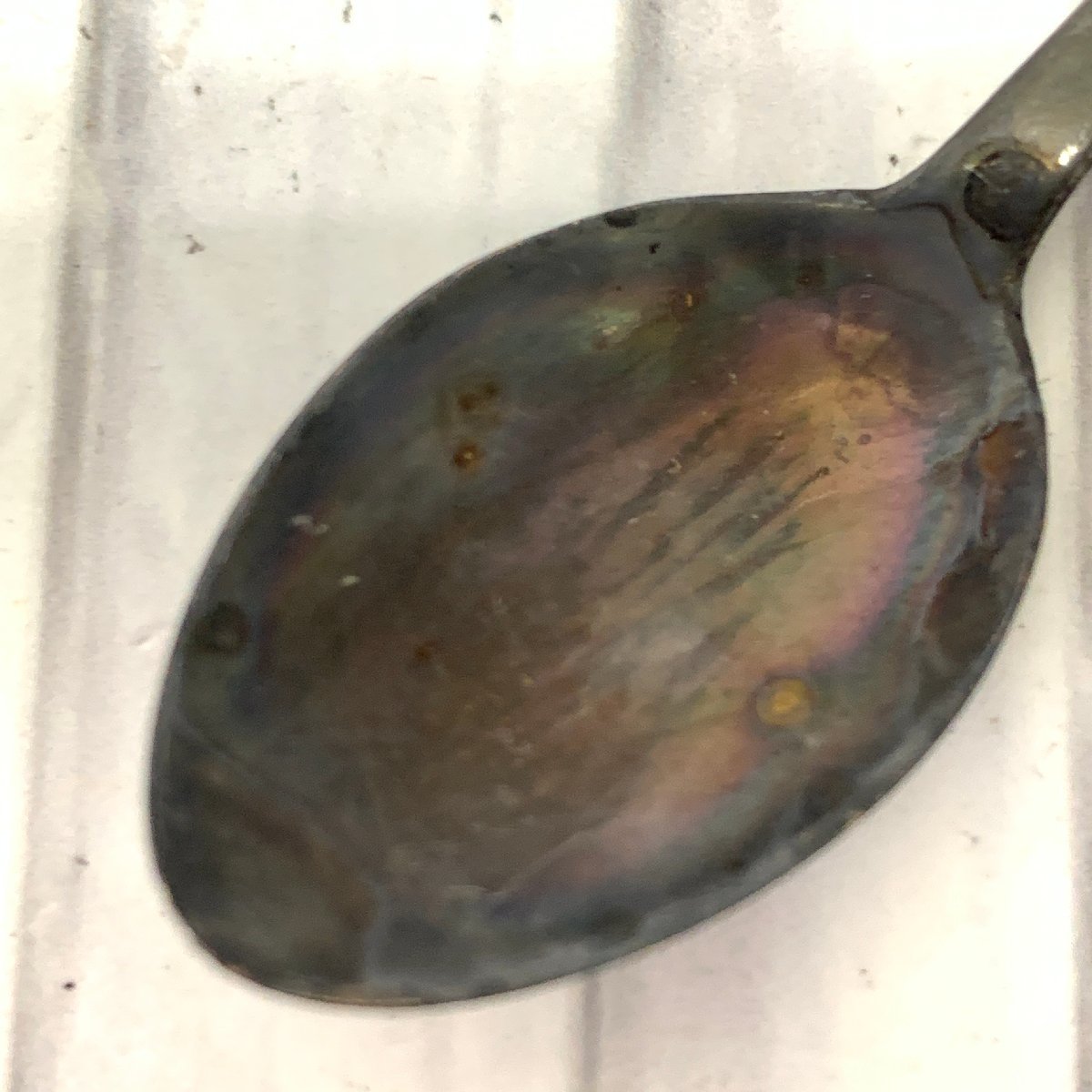 s001 A3.2 保管品 PRIMA PLATE SWEDEN 銀スプーン アンティーク 骨董品 レア 時代物 コレクター コレクション ...