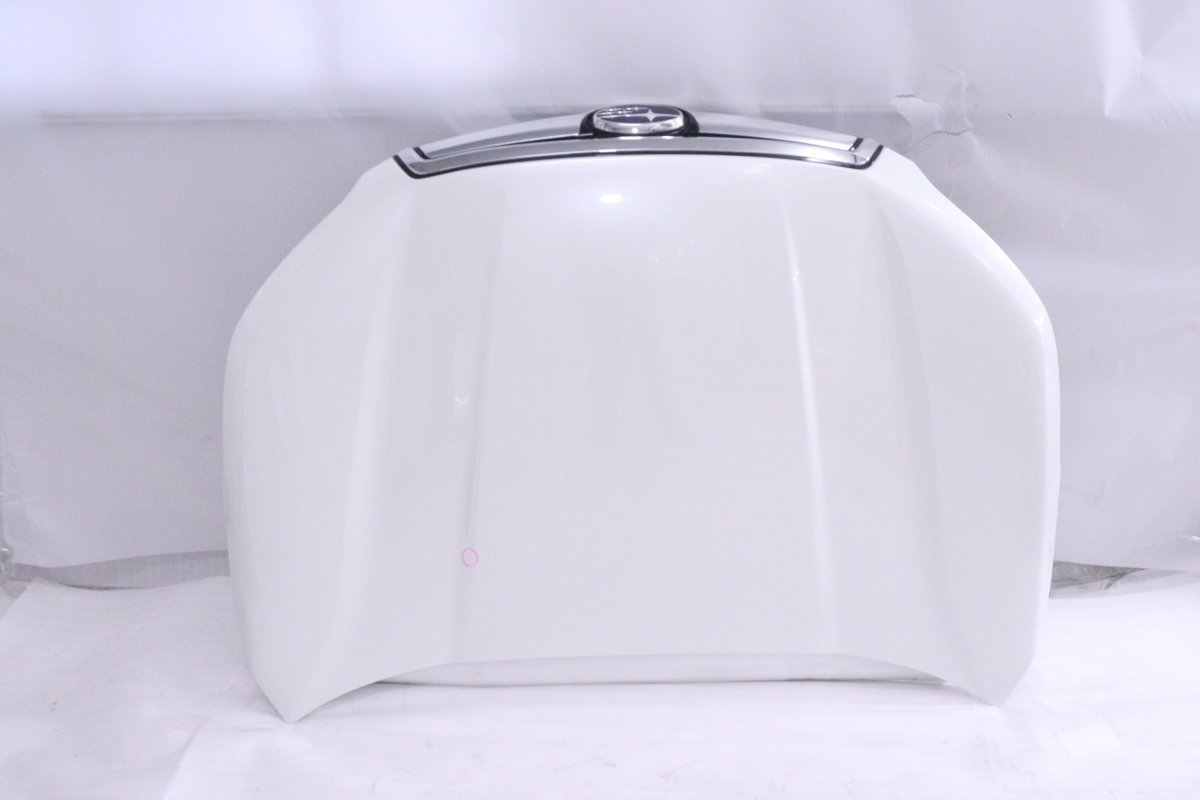 35-144 SK5 SK9 SKE フォレスター フォレスターHV ボンネット グリル付 57229-SJ001-9P ホワイトパール 補修 ...