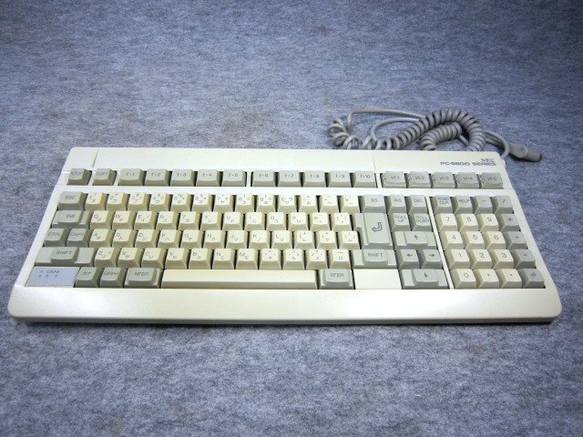 NEC PC-9800 SERIES キーボード／PC98 動作未確認(その他)｜売買されたオークション情報、yahooの商品情報をアーカイブ ...