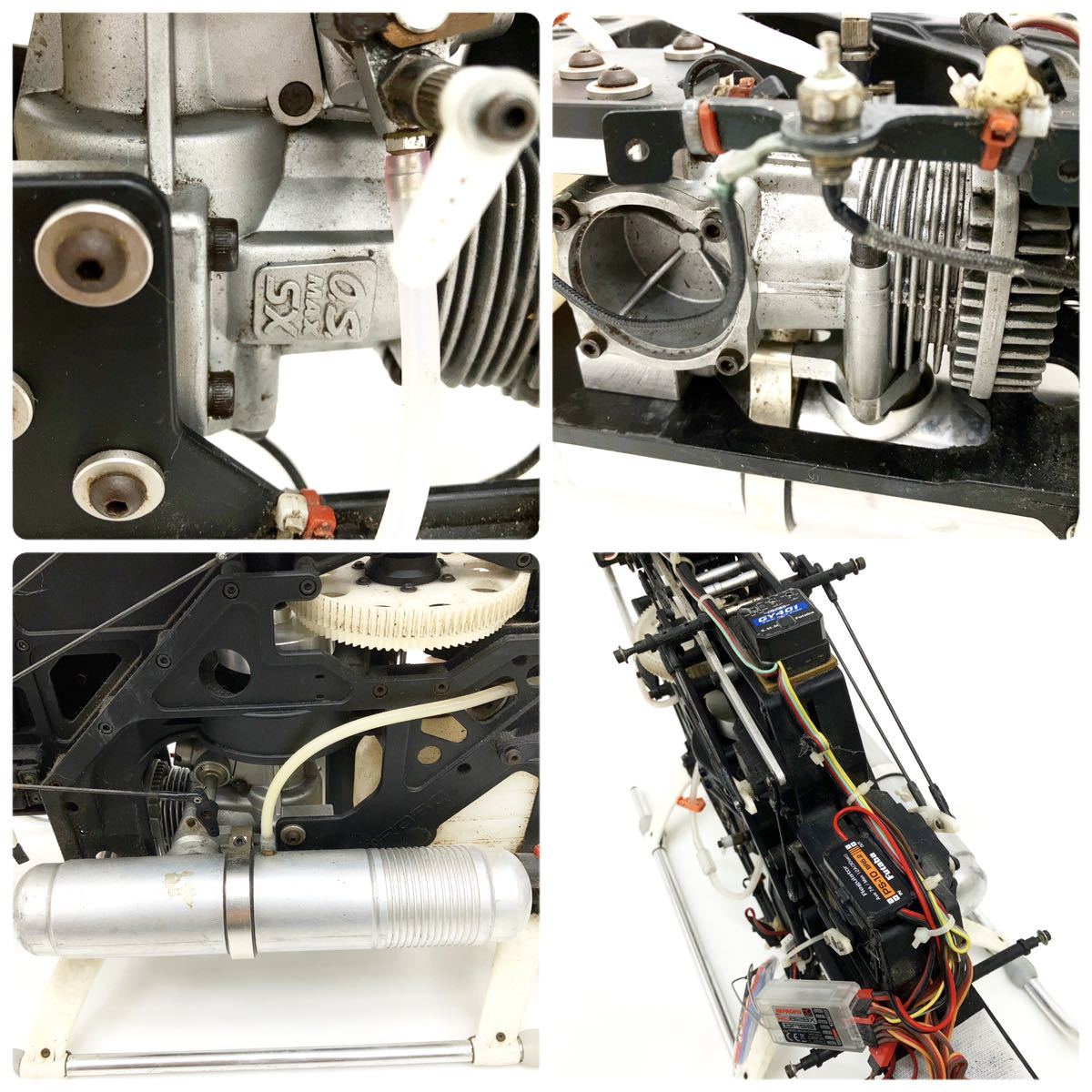 HIROBO ヒロボー SST-eagle FREYA イーグルフレイヤ ラジコン ヘリコプター OS MAX SX エンジン alp古 ...