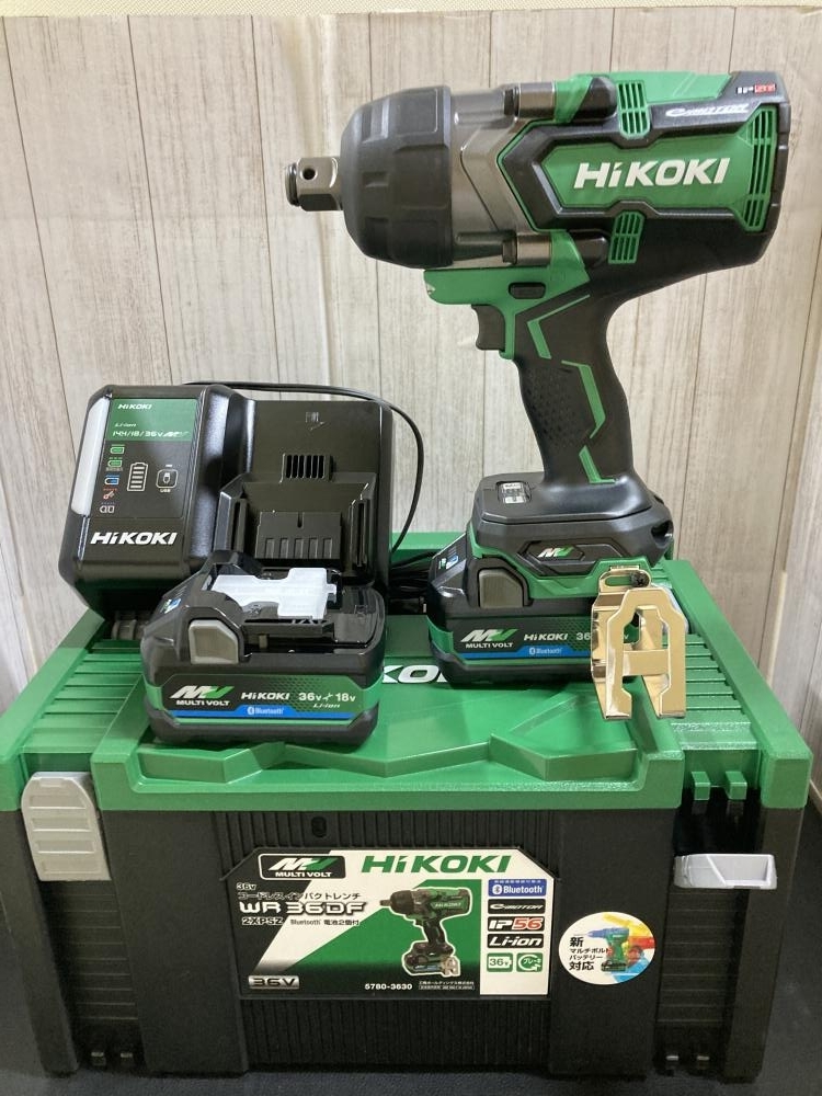 007 品 HiKOKI 36V コードレスインパクトレンチ WR36DF 2XPSZ(本体)｜売買されたオークション情報、yahooの商品 ...