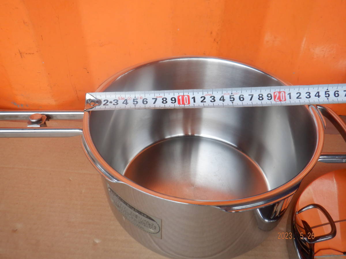 圧力鍋 perfect Tupperware 送料1600円 タッパーウェア 5リットル ステンレス鍋 ドイツ製 家庭用 5L Perfect Kitchen TRANSTHERM(圧力鍋 ...