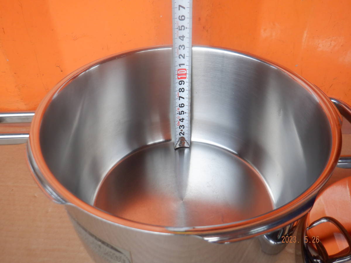 圧力鍋 perfect Tupperware 送料1600円 タッパーウェア 5リットル ステンレス鍋 ドイツ製 家庭用 5L Perfect Kitchen TRANSTHERM(圧力鍋 ...