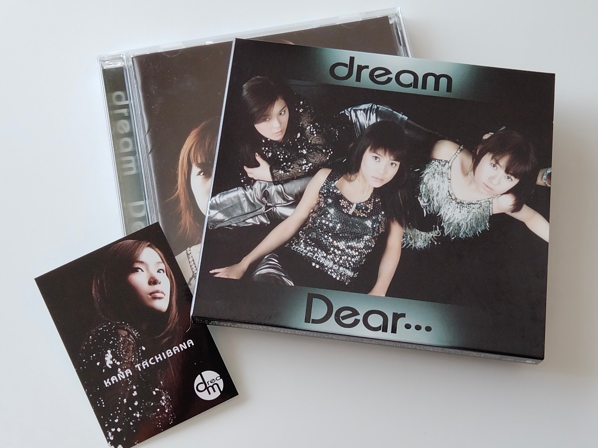 KANAカード付/初回盤 dream/ Dear... スリーブケース入りCD AVEX AVCD11844 01年1st 松室麻衣 橘佳奈 長谷部優 Movin' On NIGHT OF ...