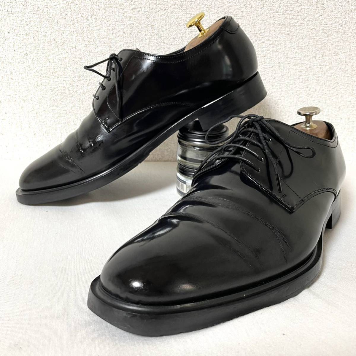 REGAL リーガル プレーントゥ ビジネスシューズ 革靴 レザー 27cm ブラック 黒 AJ(27.0cm)｜売買されたオークション情報、yahooの商品情報をアーカイブ公開 ...