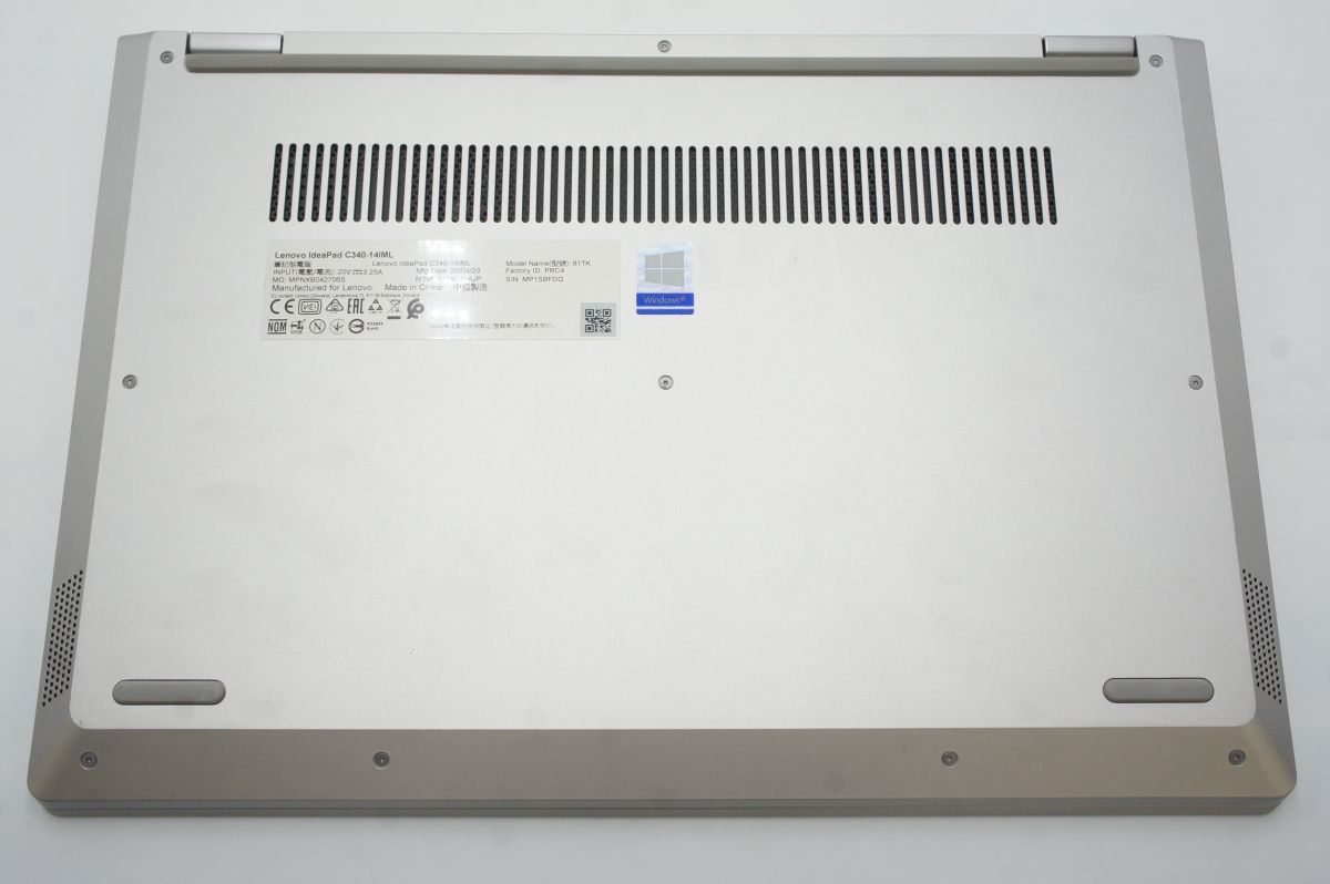 全額返金保証 最速発送 Lenovo IdeaPad C340-14IML 81TK i3-10110U / 4GB / 128GB ...