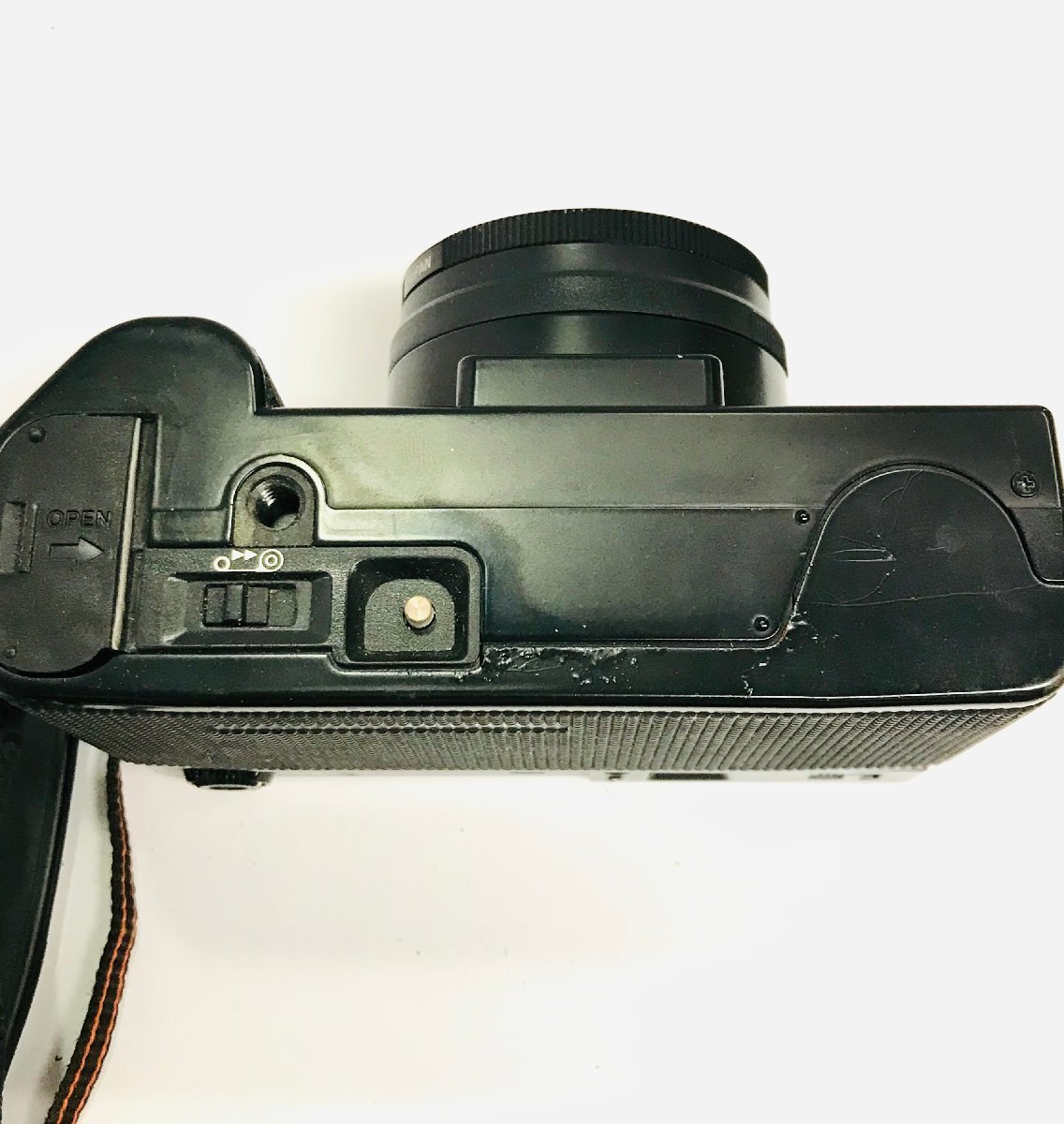 qoo.YSD01 Cannon AF35ML /Cannon 48mm SKYLIGHT 1X フィルムカメラ 動作未確認(コンパクトカメラ ...