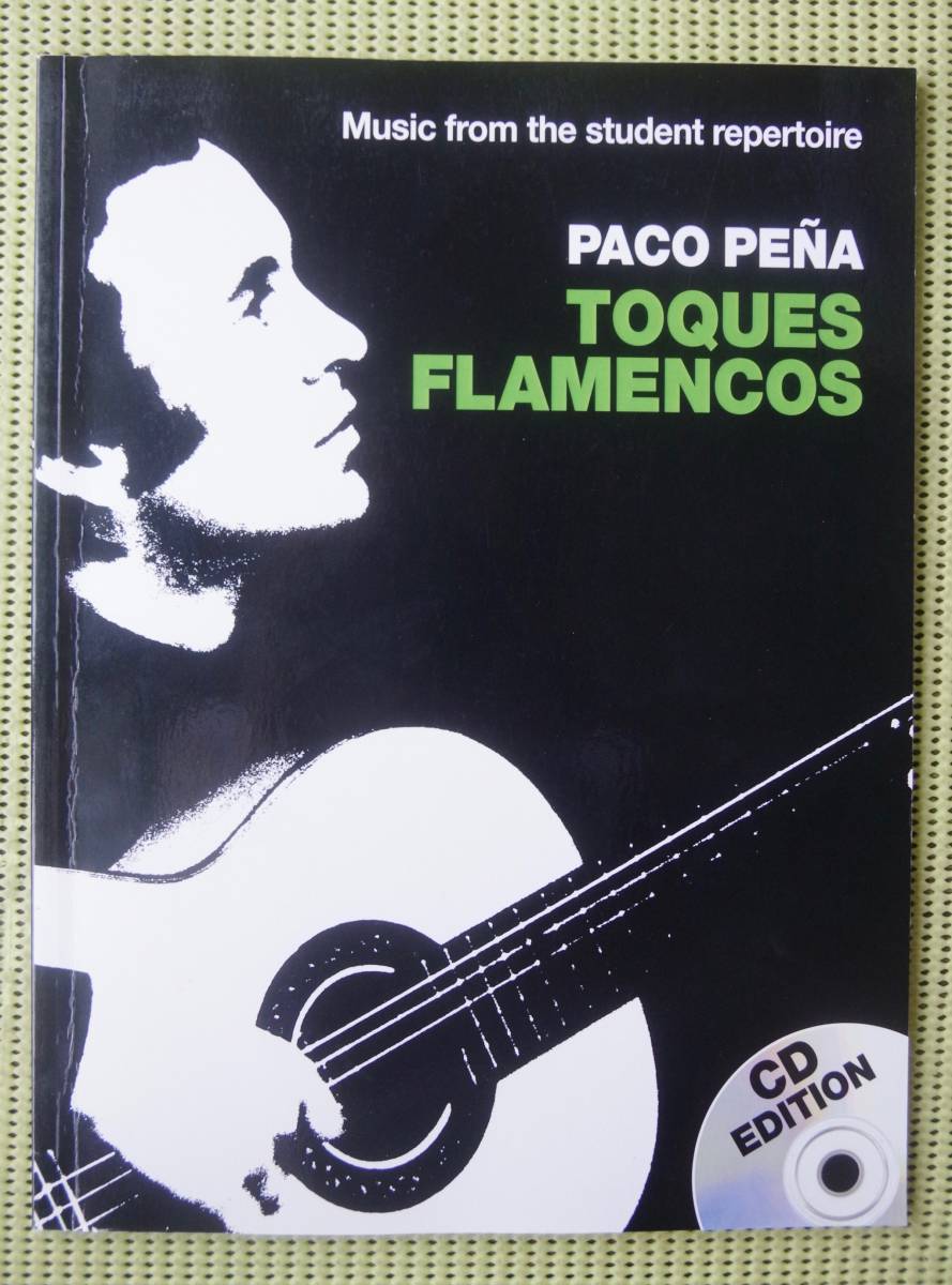 パコ ペーニャ PACO PENA TOQUES FLAMENCOS ギタースコア フラメンコ TAB譜有 模範演奏CD付き 良好 送料185 ...