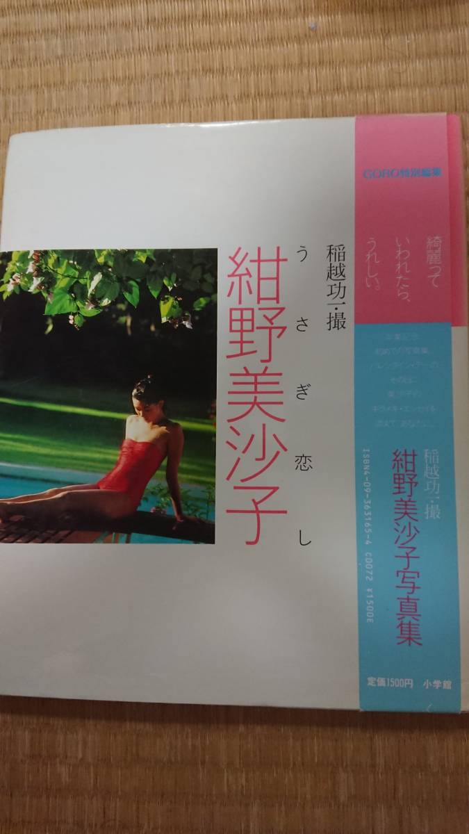 paypayフリマ専用 GORO特別編集帯 愛読者カード付き 紺野美沙子写真集 うさぎ恋し(か行)｜売買されたオークション情報、yahooの商品情報をアーカイブ公開 - オークファン ...