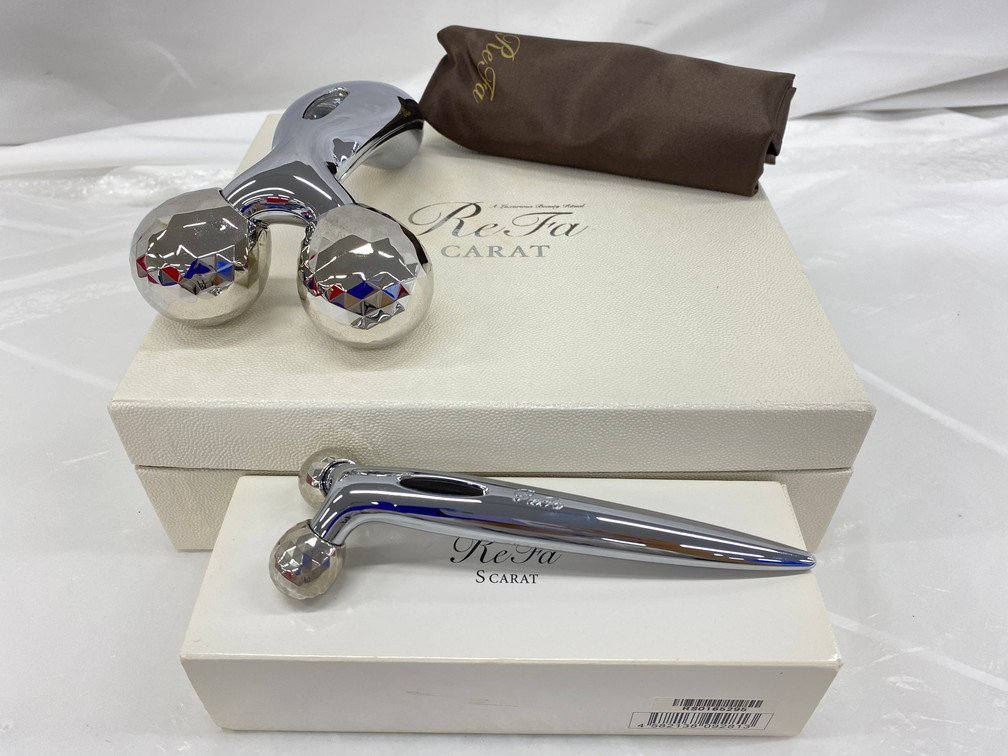 BFAG4013 ReFa CARAT/S CARAT 美顔ローラー 2点おまとめ(美顔ローラー)｜売買されたオークション情報、yahooの商品情報をアーカイブ公開 - オークファン ...