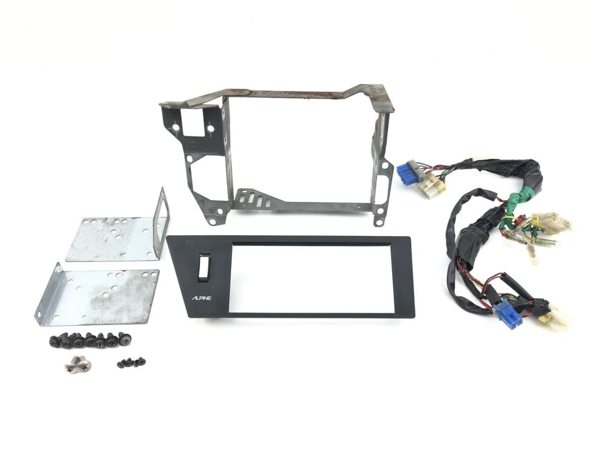 管w230525-01103 Z31 フェアレディZ オーディオ 取り付け ステー パネル 配線 セット キット ALPINE PZ31 ZR ...