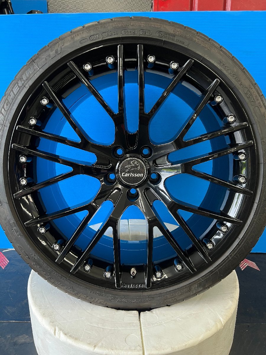 新横浜店 LS専用設計 カールソン 1/10X ブラックエディション LEXUS Carlsson LS500 LS460 LC500 50系 ...