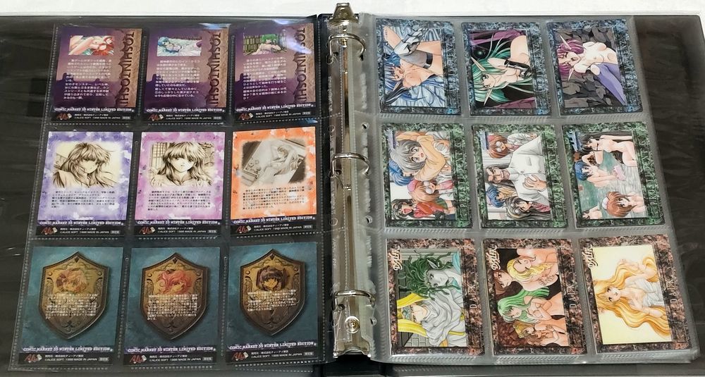 ALICE SOFT TRADING CARD SERIES MEMOIR ALBUM Rance Collection Comic ...