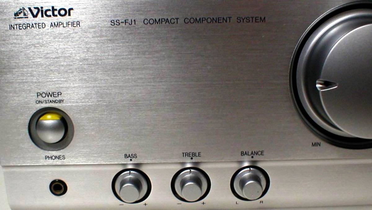 Victor AX-FJ1 Advanced Super-A Integrated Stereo Amplifier 単体使用OK MMフォノ ...