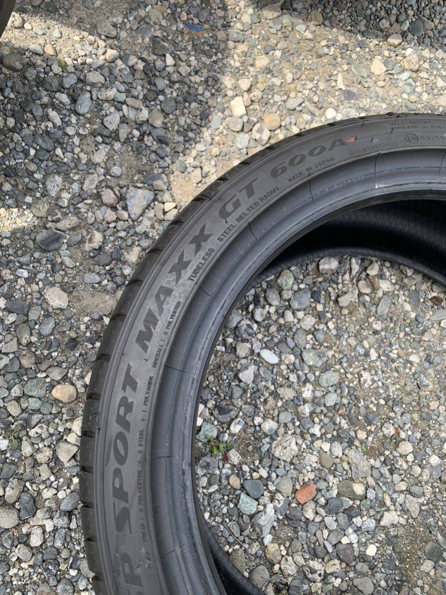 23年製ほぼ新車外し DUNLOP SP SPORT MAXX GT 600A 245/40R18 GS スバルWRX S4 STI AUDI A4 A5 A6 S4 等 ダンロップ スポーツ ...