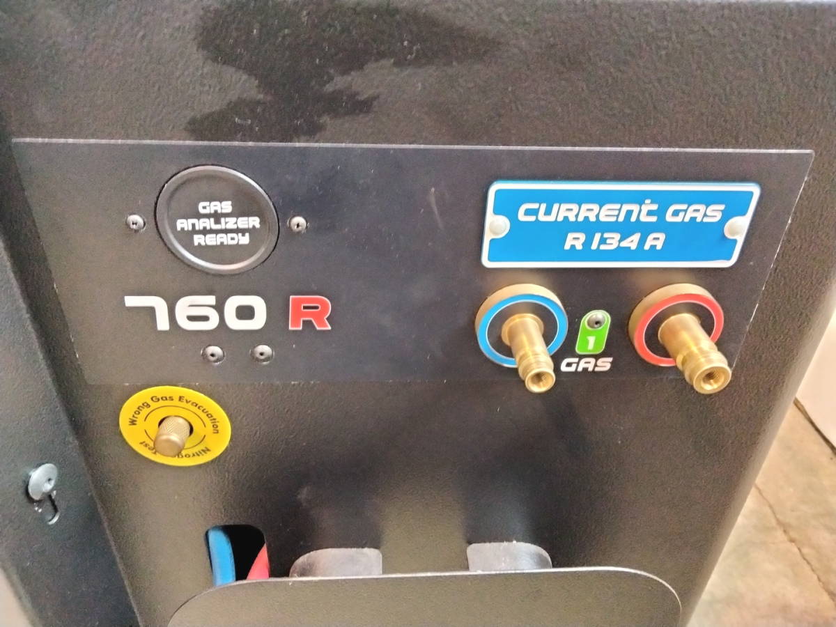 9615 引取限定 全自動型フロンガス交換機 ヤマダ RSA-760R エアコンガス回収機 R134a 冷媒 カークーラー ガスチャージャー ...