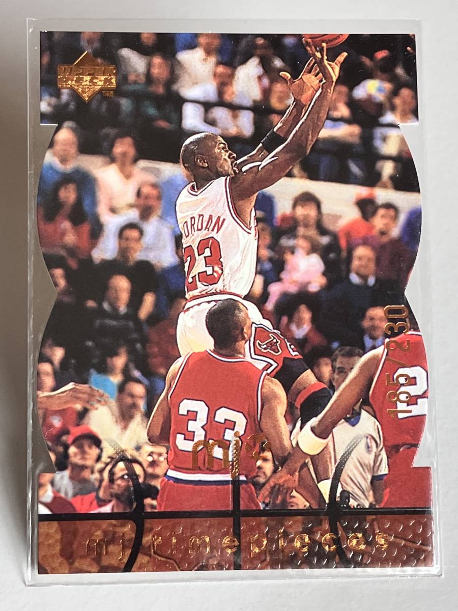 MICHAEL JORDAN 1998 UPPERDECK MJ TIMELINE : mjx Die cut BRONZE /230 #16 ...