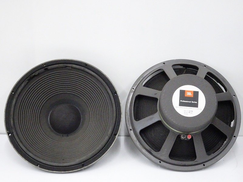 JBL 2215B 16Ω スピーカーユニットペア 017213003J-2(スピーカー本体)｜売買されたオークション情報、yahooの商品 ...