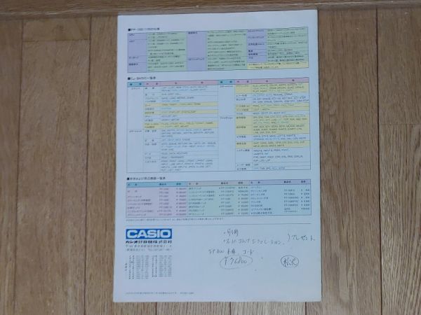 チラシ パンフレット CASIO パーソナルコンピューター FP-1000/FP-1100(パソコン)｜売買されたオークション情報、yahooの商品情報をアーカイブ公開 - オークファン ...