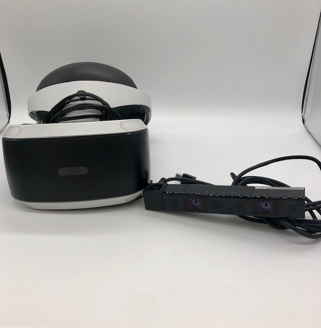 S1234 ソニー PSVR CUH-ZVR1+PlayStation Camera CUH-ZEY1 通電確認済み SONY プレステ ...