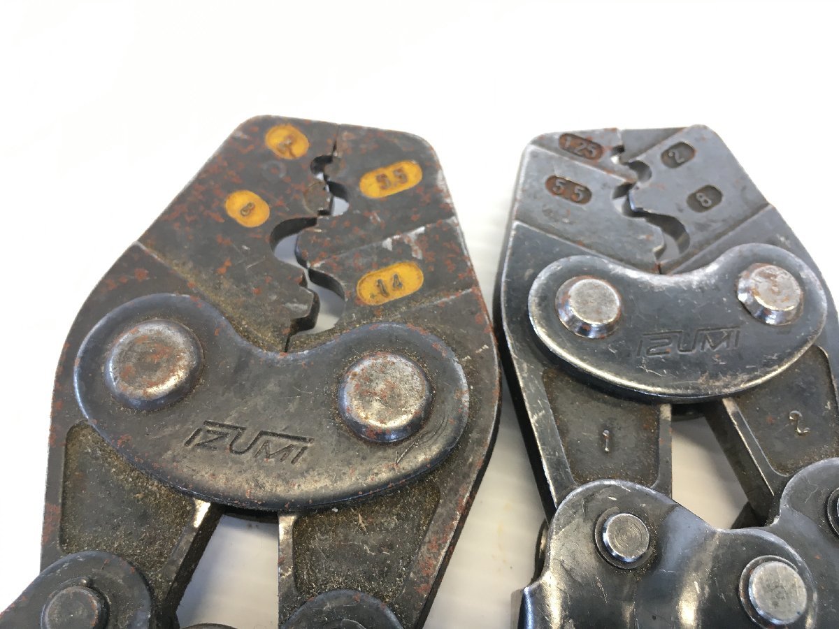 IZUMI イズミ 375001 圧着端子 圧着工具 圧着ペンチ ハンドツール 電気工事 ハンドプレス 2本セット(圧着ペンチ)｜売買された ...