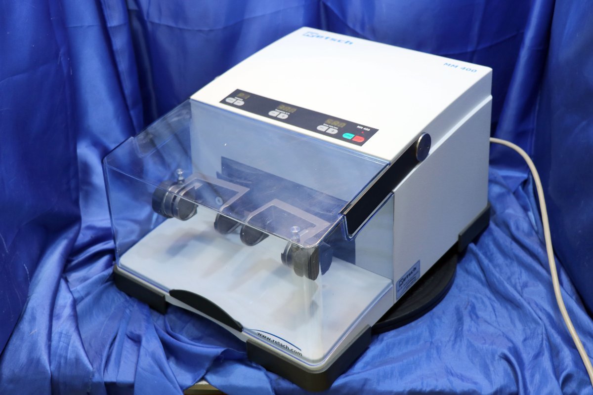 富富 02 Retsch/レッチェ ミキサーミル 凍結粉砕機 MM400(環境測定器)｜売買されたオークション情報、yahooの商品情報を ...