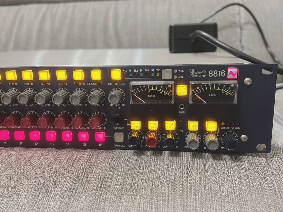 完動 AMS NEVE 8816 Summing Mixer 定価583 000円 検 RUPERT NEVE DESIGNS API SSL ...