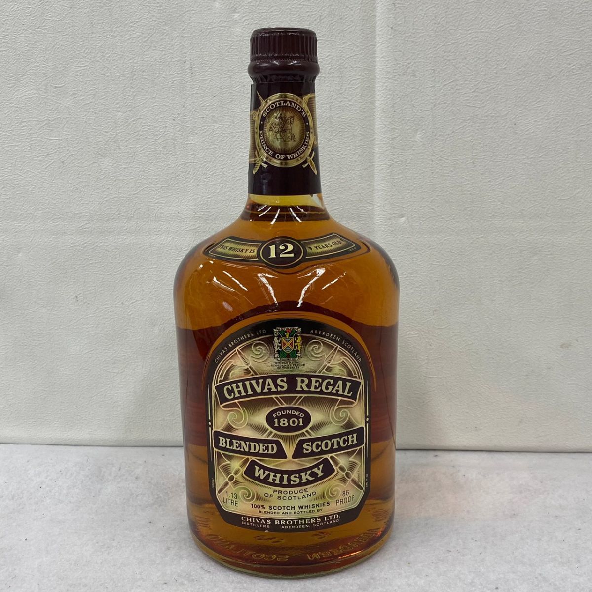 Q311-C5-89 CHIVAS REGAL シーバスリーガル 12年 BLENDED SCOTCH WHISKY ブレンデッド スコッチ ウイスキー 43％ 1130ml 古酒 未開栓 ② ...