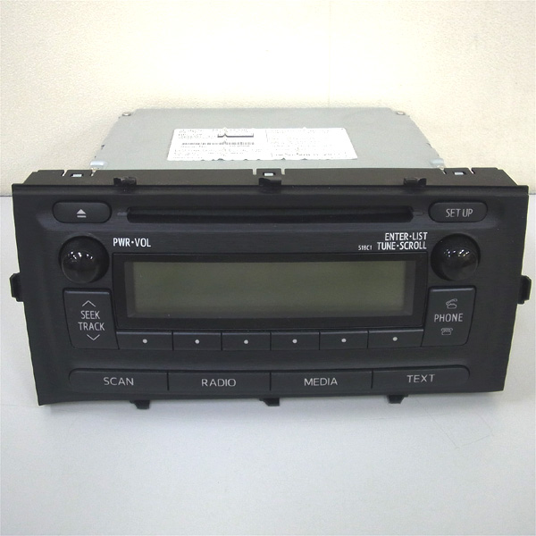 ジャンク扱い トヨタ純正ラジオ/CDデッキ 86120-52D10(パナソニック)｜売買されたオークション情報、yahooの商品情報を ...