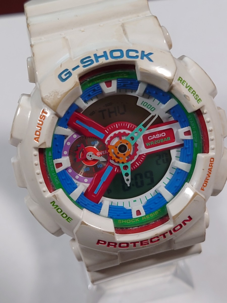 CASIO G-SHOCK Crazy Colors カシオ Gショック クレイジーカラーズ アナデジ GA-110MC(Crazy ...