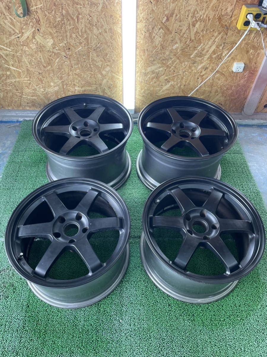RAYS volk racing te37 18インチ9.5j+35 19インチ12j+57 pcd120.7 5H ハブ径約70mm ...