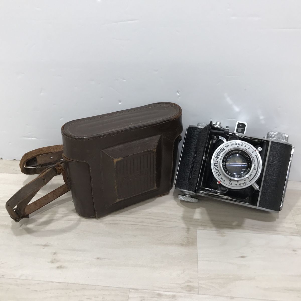 現状品 ミノルタ MINOLTA KONAN-FLICKER / Chiyoko Promar.sⅡ 1:3.5 75mm N5267(その他 ...